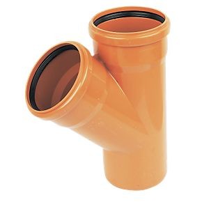 110mm 45* Drainage Junction – Plumbcall Official